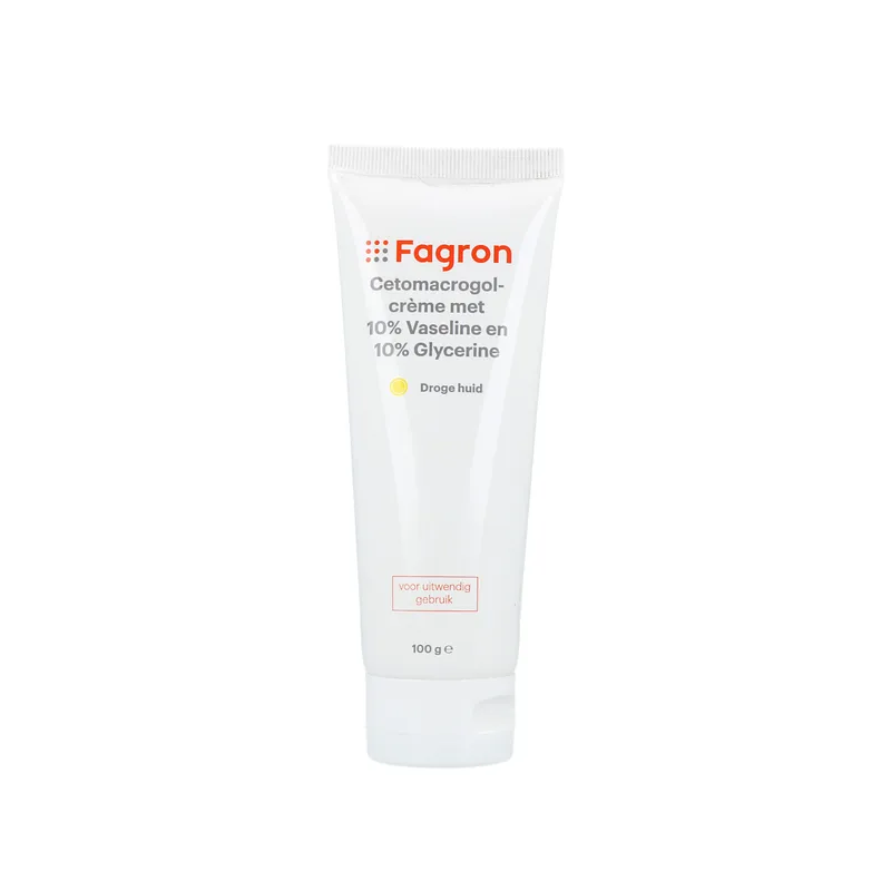 Fagron Cetomacrogol Crème Met 10% Vaseline & Glycerine (100 GR ...